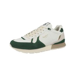 Pepe Jeans Sneaker low 'Brit Ivy ' Herren Gr&ouml;&szlig;e 45 wei&szlig;