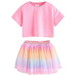next Set girl Pink size 6-9 mths