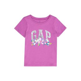GAP T-Shirt M&auml;dchen Gr&ouml;&szlig;e 92 jade / orchidee / silber / wei&szlig;
