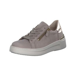 Gabor Sneaker Damen Größe 38 dunkelbeige / gold