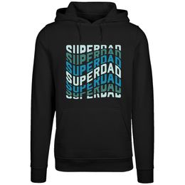 F4NT4STIC Sweatshirt 'Super Dad Retro Trend Vatertags Design f&uuml;r Papas' male Black size XL