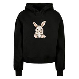 F4NT4STIC Sweatshirt 'Niedlicher Osterhase mit Ei' female Black size S