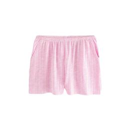 next Shorts Damen Größe 50 pink / weiß