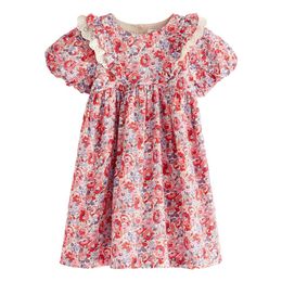 next Cath Kidston gebl&uuml;mtes Kleid mit Spitzenbesatz Regular Fit M&auml;dchen Gr&ouml;&szlig;e 68 pastellblau / pastelllila / rosa / rot