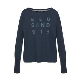 ELBSAND Shirt Damen Gr&ouml;&szlig;e S marine / taubenblau