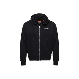 smiler. Sweatjacke Damen Gr&ouml;&szlig;e L schwarz / wei&szlig;