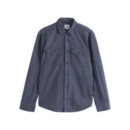 next Hemd Herren Gr&ouml;&szlig;e 4XL navy / wei&szlig;