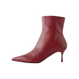 next Stiefelette Damen Gr&ouml;&szlig;e 39.5/40 burgunder Winterschuhe