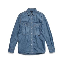 G-Star Raw G-STAR Hemd 'Nimes' Herren Größe M blue denim