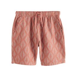 next Shorts Jungen Größe 152 kastanienbraun / weiß