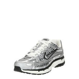 Nike Sportswear Sneaker 'P-6000' Herren Größe 47 schwarz / silber / offwhite