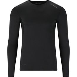 Endurance Power L/S Winter Tee Bekleidung Herren schwarz S