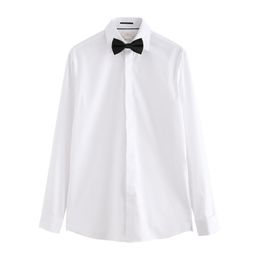 next Button Up Shirt male White size 14