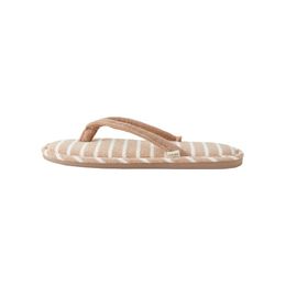 next Zehentrenner Damen Gr&ouml;&szlig;e 38/39 beige / wei&szlig;