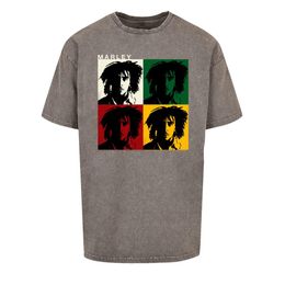 F4NT4STIC Shirt 'Bob Marley' male Grey size 4XL