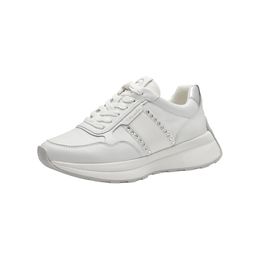 Tamaris Sneaker Damen Gr&ouml;&szlig;e 37 silber / wei&szlig;