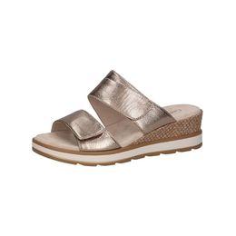 Caprice Pantolette Damen Größe 36 taupe