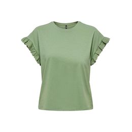 Only T-Shirt 'IRIS' Damen Gr&ouml;&szlig;e XXS gr&uuml;n