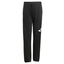adidas Sportswear Sporthose 'Essentials' Jungen Größe 164 schwarz / weiß