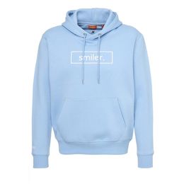 Smiler. Sweatshirt 'Happy' male Blue size XXL