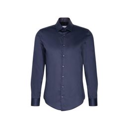 Seidensticker Business Shirt male Blue size 45