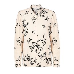 TATUUM bluse BASIL Damen Größe XS/S beige / hellbeige / schwarz