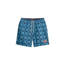 Superdry & Co Badeshorts Herren Gr&ouml;&szlig;e XXL navy / aqua