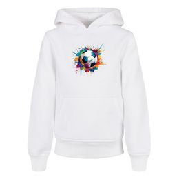 F4NT4STIC Sweatshirt 'Colorful Soccer Ball Graphic Design' boy White size 122/128