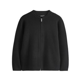 next Strickjacke Jungen Größe 116 schwarz