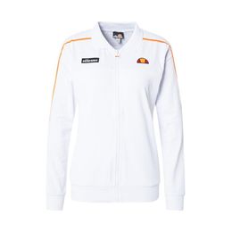 Ellesse Sweatjacke 'Praa' Damen Gr&ouml;&szlig;e S orange / wei&szlig;