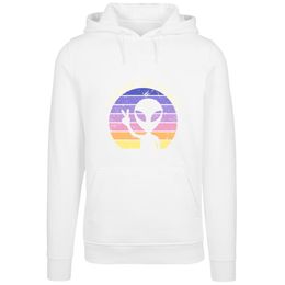 F4NT4STIC Sweatshirt 'Alien Peace Sunset' Damen Gr&ouml;&szlig;e XXL blau / gelb / lila / wei&szlig;