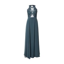 Vera Mont Kleid Damen Größe 32 dunkelgrün Winterkleid