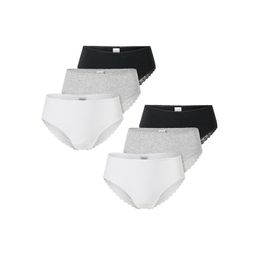 Schiesser Panty ' Modern Multipacks ' female Grey, Black, White size 46