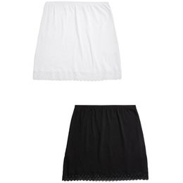 next Skirt female Black, White size 20