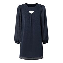 Pepe Jeans Kleid 'BEATRIZA' Damen Größe 34 taubenblau / dunkelblau Winterkleid