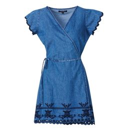 Koroshi Summer Dress female Blue size XXL