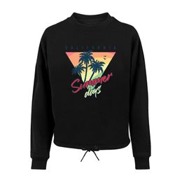 F4NT4STIC Sweatshirt 'California Palmen Retro' female Black size M