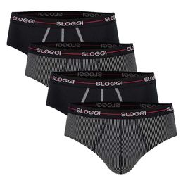 Sloggi Slip Herren Größe M rot / schwarz / weiß