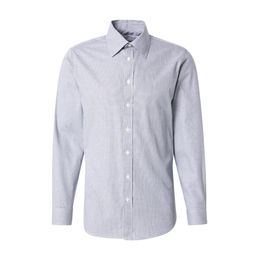 Selected Hemd 'SLHSLIMETHAN' Herren Größe L taubenblau / offwhite
