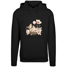 F4NT4STIC Sweatshirt 'Vogelnest Blumen' female Black size M