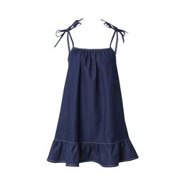 Motel Kleid 'Carlisle' Damen Gr&ouml;&szlig;e 34 dunkelblau Winterkleid
