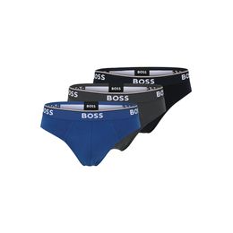 BOSS Panty 'Power' male Blue, Grey size XS
