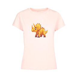 F4NT4STIC Shirt 'S&uuml;&szlig;er Triceratops Dinosaurier' female Pink size M