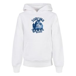F4NT4STIC Sweatshirt 'Hawaii Surf Beach Summer' Jungen Gr&ouml;&szlig;e 110/116 blau / wei&szlig;