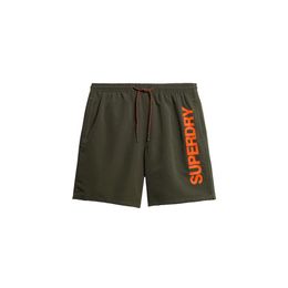 Superdry & Co Badeshorts Herren Gr&ouml;&szlig;e XL oliv / orange