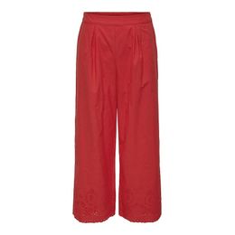 Only Bundfaltenhose 'Roxanne' Damen Größe 36 rot