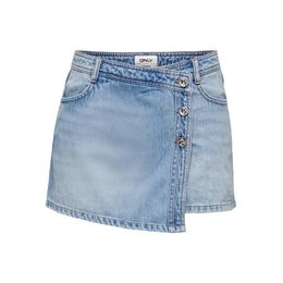 Only Hosenrock 'ONLLESLY' Damen Größe 30/31 blue denim
