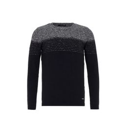 Cipo & Baxx CIPO & BAXX Pullover Herren Gr&ouml;&szlig;e M graumeliert / schwarz