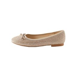 next Ballet Flats female Gold size 3.5