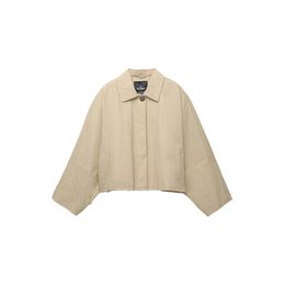Pull&Bear Pull&Bear Jacke Damen Größe XL ecru / grau